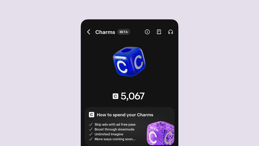 Introducing Charms: A New Way to Unlock More on Character.ai